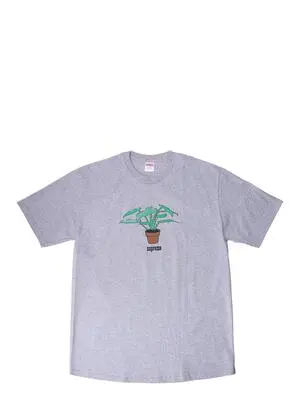 Supreme Plant Tee Shirt Heather Grey