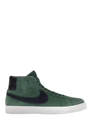 Nike Blazer Mid Sneakers - Noble Green/navy Blue/white