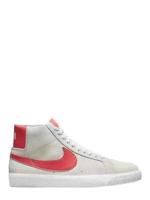 Nike Blazer Mid Sneakers - Summit White/lobster