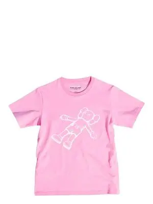 KAWS Holiday Companion Tee Shirt - Pink