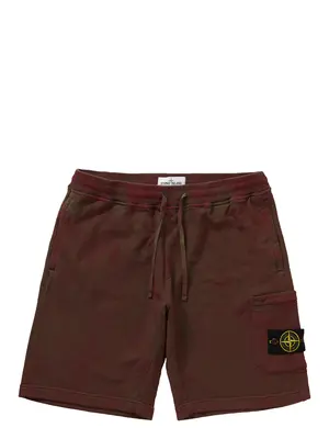 Supreme Stone Island Sweatshort - Red