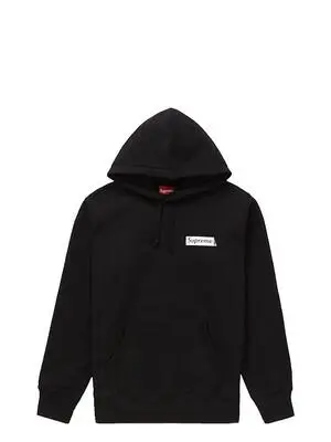 Supreme Stop Crying Hooded Sweatshirt - Black