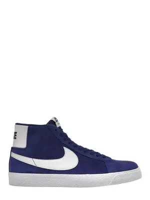 Nike Blazer Mid Sneakers - Royal Blue/white