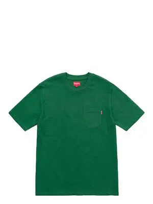 Supreme Pocket Tee Shirt - Kelly Green