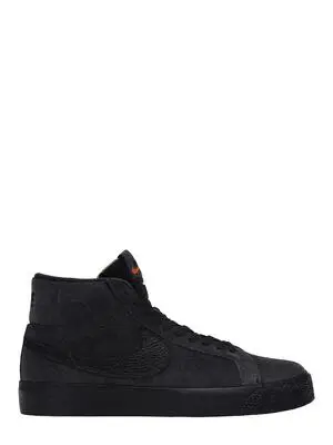Nike Blazer Mid Orange Label Sneakers - Dark Smoke/black
