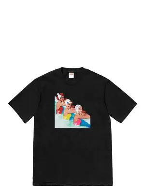 Supreme Swimmers Tee Shirt - Black