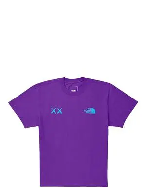 KAWS X The North Face Tee Shirt - Gravity Purple