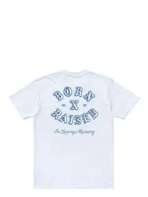 Nike Sb Born X Raised In Loving Memory Rocker Tee Shirt - White