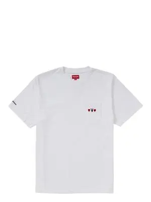 Supreme Playboy Pocket Tee Shirt - White