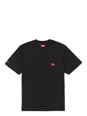 Supreme Playboy Pocket Tee Shirt - Black