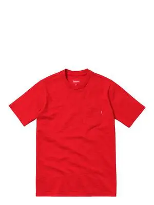 Supreme Pocket Tee Shirt - Red