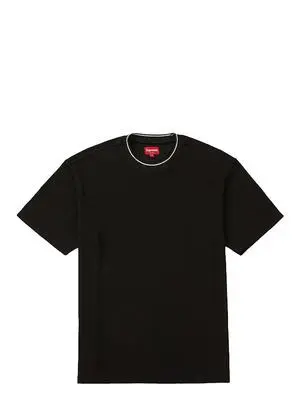 Supreme Supreme Stripe Rib Waffle Top Black