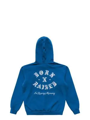 Nike Born X Raised In Loving Memory Rocker Hoodie - Blue