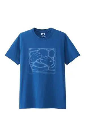 KAWS X Uniqlo Chum T-shirt - Blue