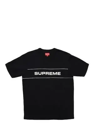 Supreme Team Ringer Tee Shirt - Black