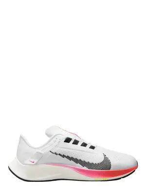 Nike Air Zoom Pegasus 38 Flyease Rawdacious Sneakers White/football Grey/pink Blast