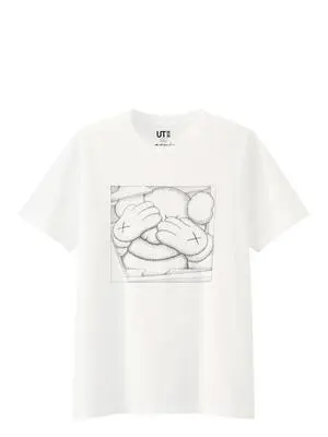 KAWS X Uniqlo Chum Tee Shirt - White