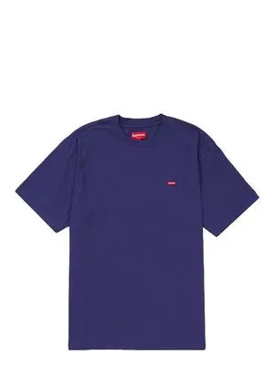 Supreme Small Box Tee Shirt - Washed Navy Blue