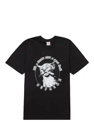 Supreme Smoke Tee Shirt (ss23) Black