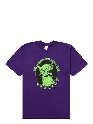 Supreme Smoke Tee Shirt (ss23) Purple