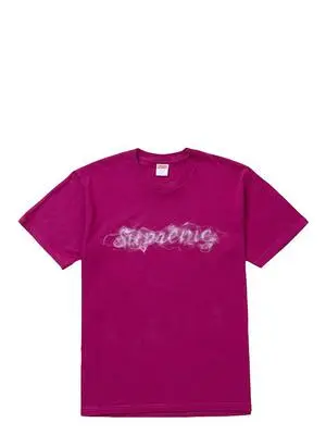 Supreme Smoke Tee Shirt Magenta