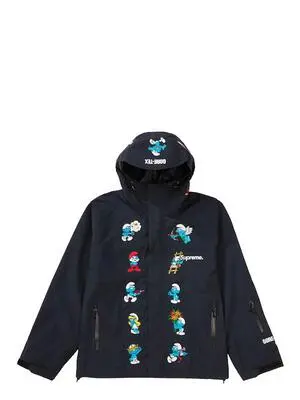 Supreme Smurfs Gore-tex Shell Jacket - Black