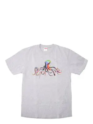 Supreme Tentacles Tee Shirt - Heather Grey