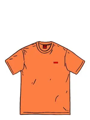 Supreme Small Box Tee Shirt (ss20) Orange