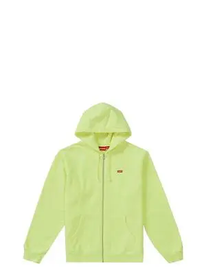 Supreme Small Box Zip Up Sweatshirt - Bright Yellow