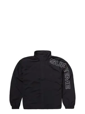 Supreme Embroidered Track Jacket - Black