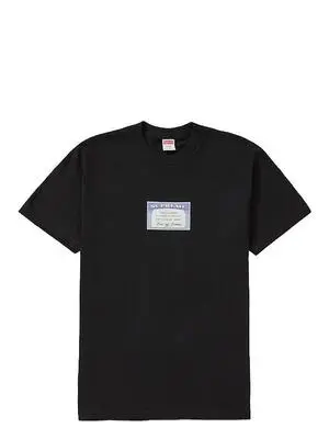 Supreme Social Tee Shirt Black