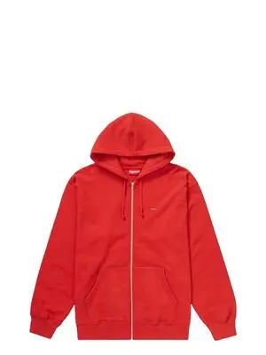 Supreme Small Box Zip Up Hoodie - Burnt Red