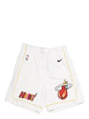 Nike Nba Miami Heat City Edition Swingman Shorts - White