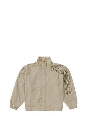 Supreme Embroidered Track Jacket - Sand