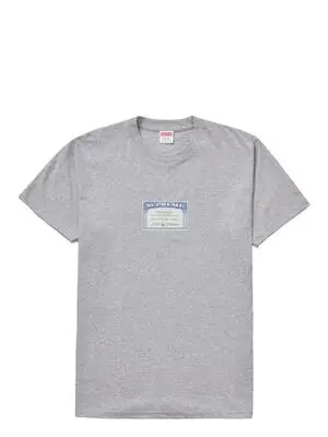 Supreme Social Tee Shirt - Heather Grey