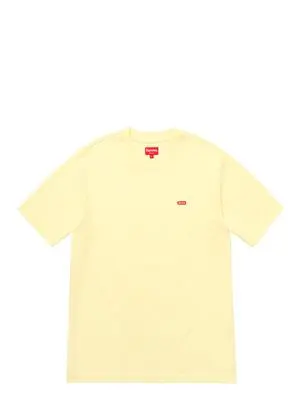 Supreme Small Box Tee Shirt - Pale Yellow