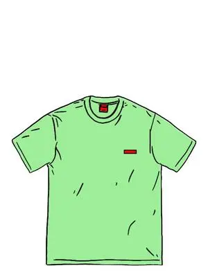Supreme Small Box Tee Shirt (ss20) Bright Green