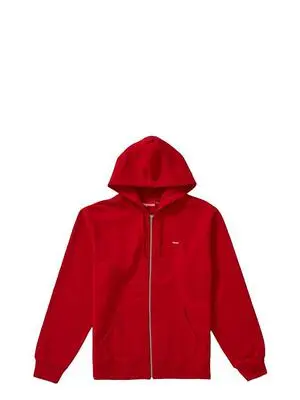 Supreme Small Box Zip Up Sweatshirt - Red