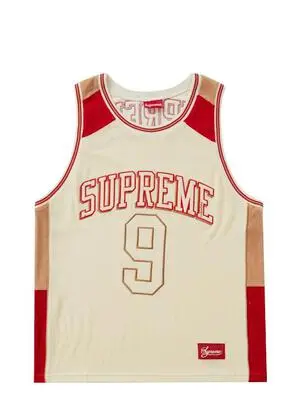 Supreme Terry Basketball Jersey - Stone
