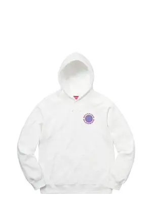 Supreme Spitfire Hooded Sweatshirt - White