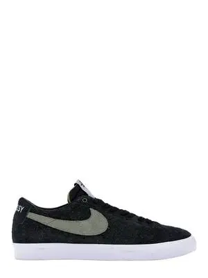 Nike Zoom Blazer Low Stussy Sneakers - Black/palm Green