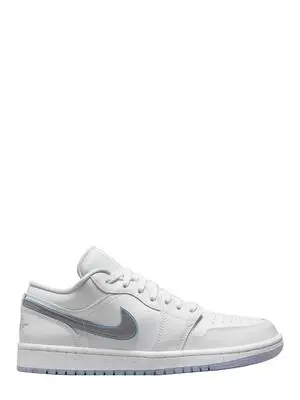 JORDAN 1 Low Se Dare To Fly Sneakers - White/metallic Silver