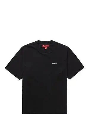 Supreme Short Sleeve Pocket Tee Shirt - Black