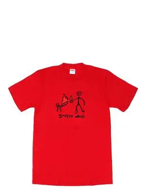 Supreme Spitfire Cat T-shirt Red