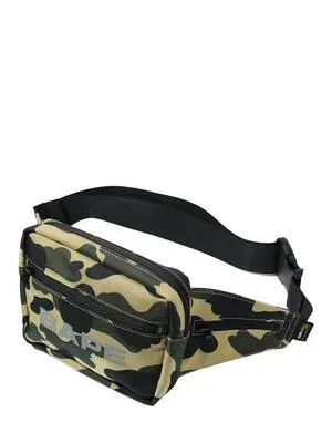 A BATHING APE Cordura 1st Camo Waist Bag - Yellow