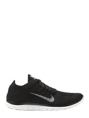 Nike Free 4.0 Flyknit Sneakers - Black/white/dark Grey