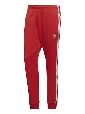 Adidas Primeblue Sst Track Pants - Vivid Red