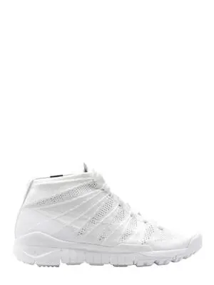 Nike Free Flyknit Chukka Sneakers - White