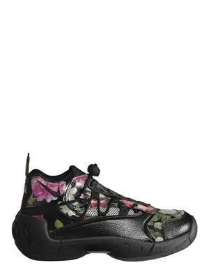 Nike Air Swoopes 2 Floral Sneakers - Black/metallic Gold