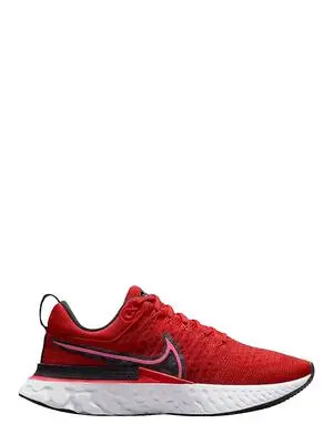 Nike React Infinity Run Flyknit 2 - Chile Red/black/dark Smoke Grey